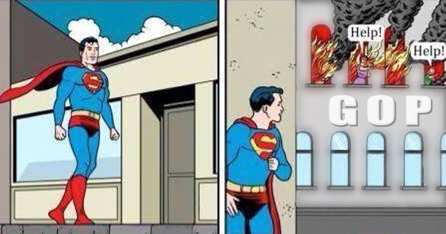 Hey, Superman! Hey, Superman! Do you smell fire? (toon) - POCHO