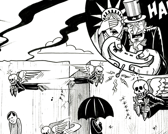 It's a bird! It's a plane! It's the Angel of Death! (toon) | POCHO