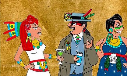 POCHO HISTORY 101: Los Pachucos Indigenas (toon) - POCHO