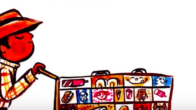 Here comes the paletero man! (Lucky Diaz lyrics music video) - POCHO