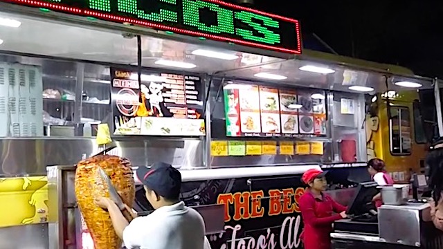 Tacos Leo truck at the carwash at Temple and Glendale? 9.4! (video) | POCHO