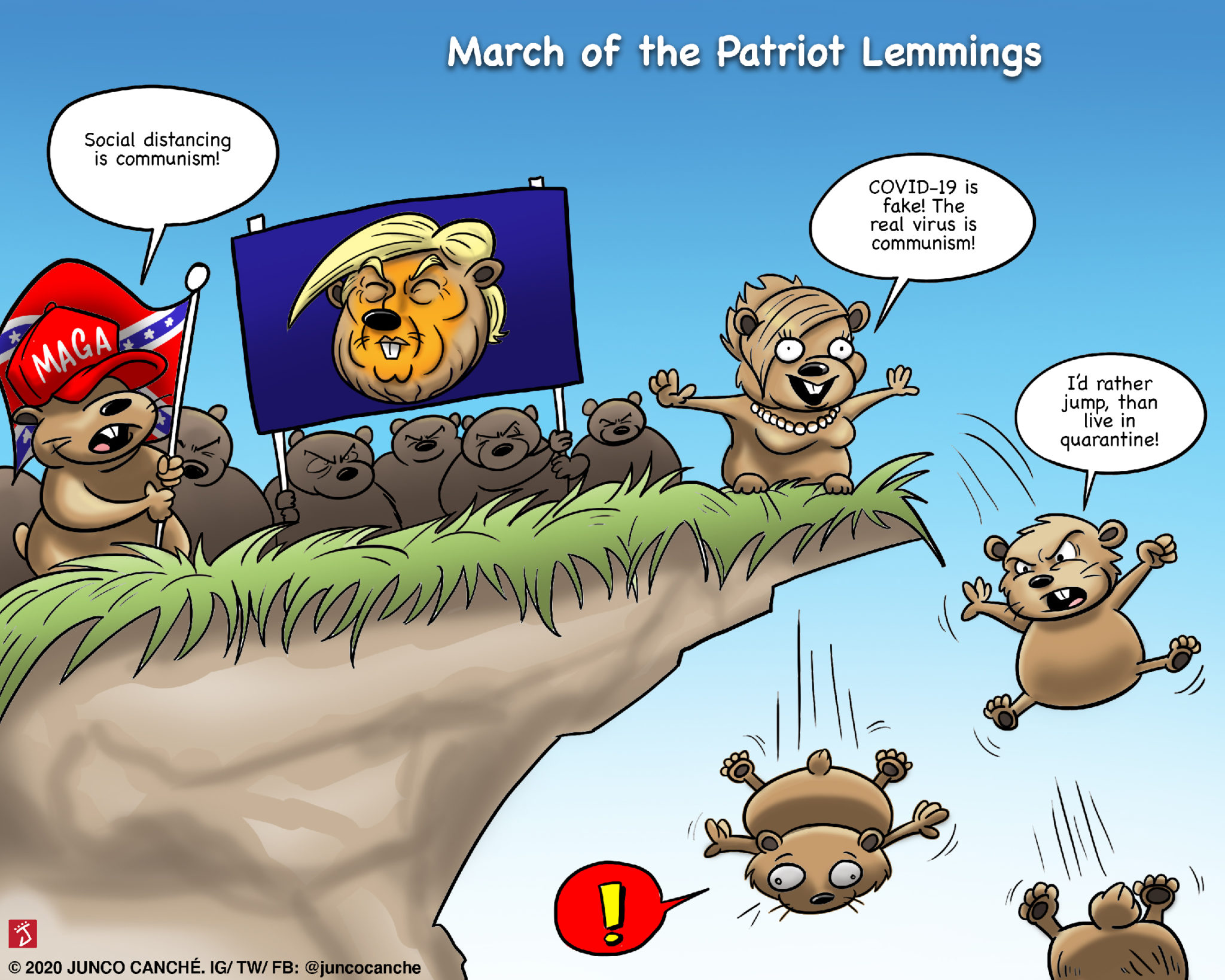 The March of the Lemmings - POCHO