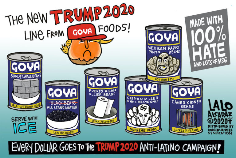 GOYA Foods and Trump 2020: We love you, beaners! - POCHO