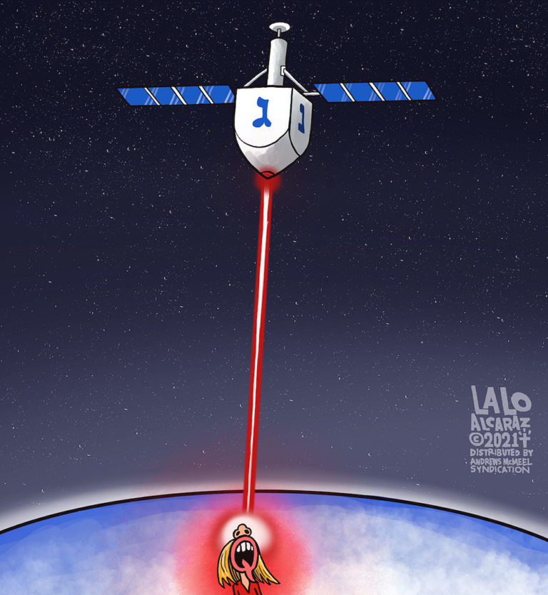 If ‘Jewish Space Lasers’ were real and not just a loony antisemitic ...