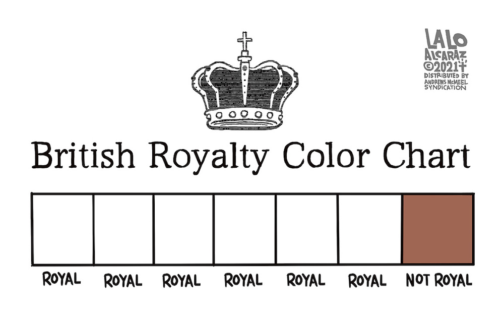 New from Buckingham Palace: The 'How to Spot A Royal' Color Guide - POCHO